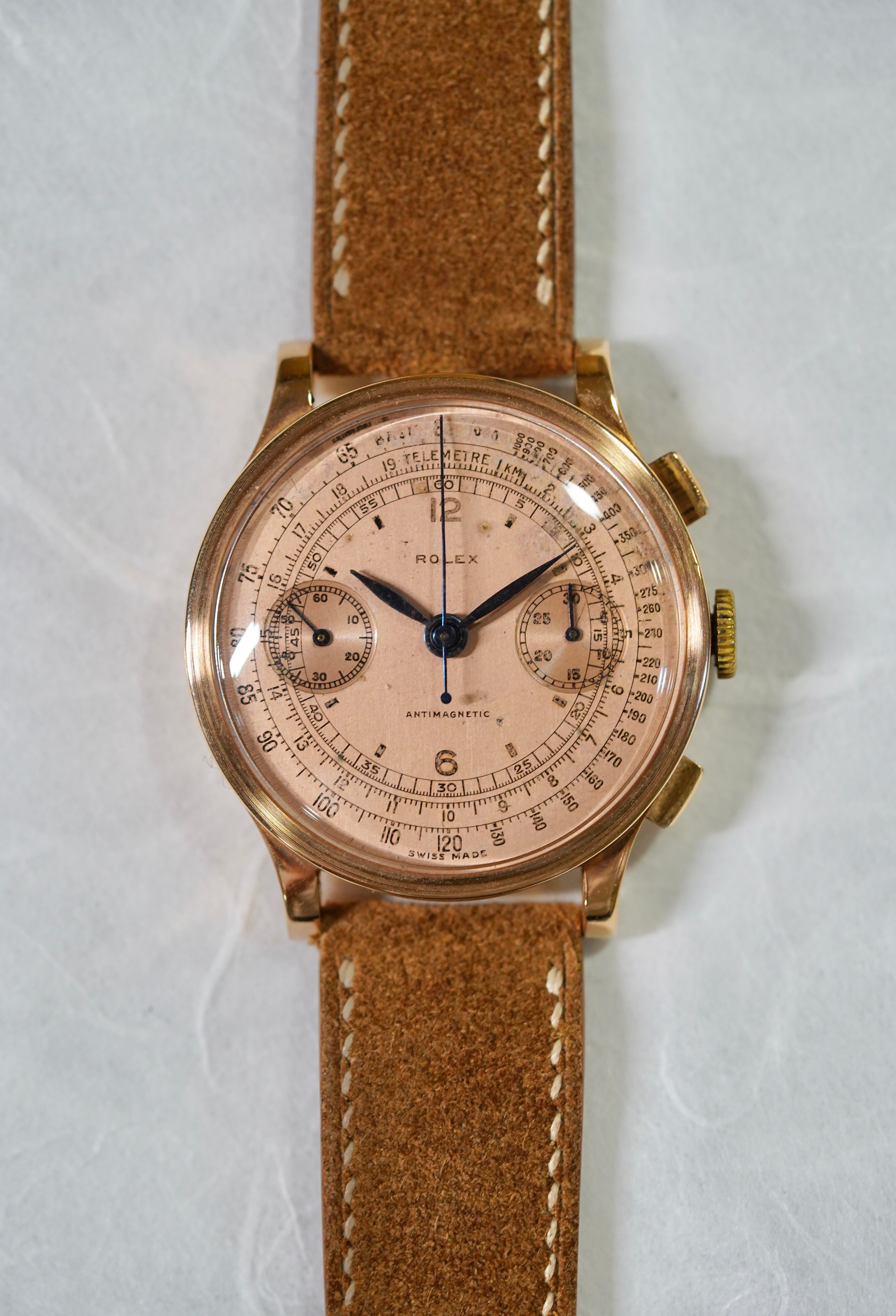 Rolex Chronograph ref.2508 'Pink on Pink' – Gobugi and Co